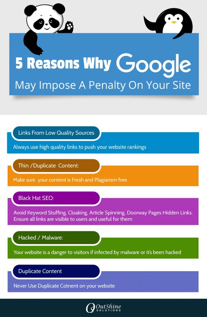 Google Penalty Recovery Services India By Outshine Solutions